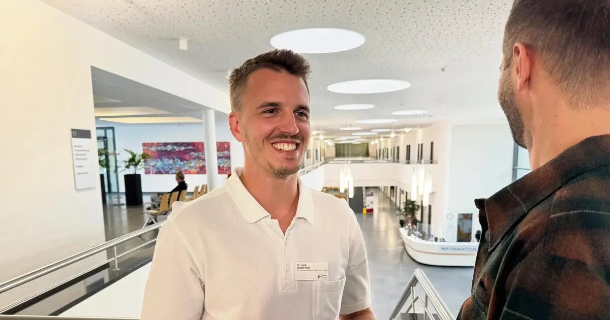 Simon Paul ist Chirurg an der Medius-Klinik in Nürtingen - Kirchheim ...