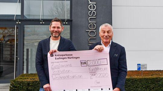 Firmen sorgen für Spendensegen - Rund um die Teck - Teckbote