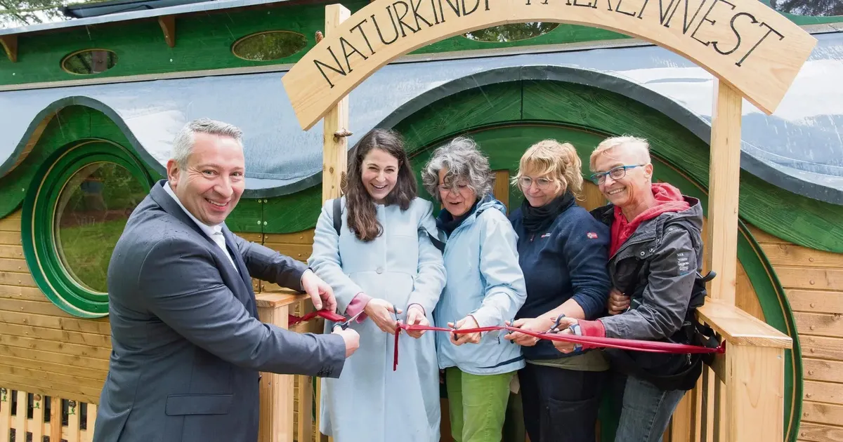 Neidlinger Naturkindergarten ist eingeweiht worden - Rund um die Teck ...